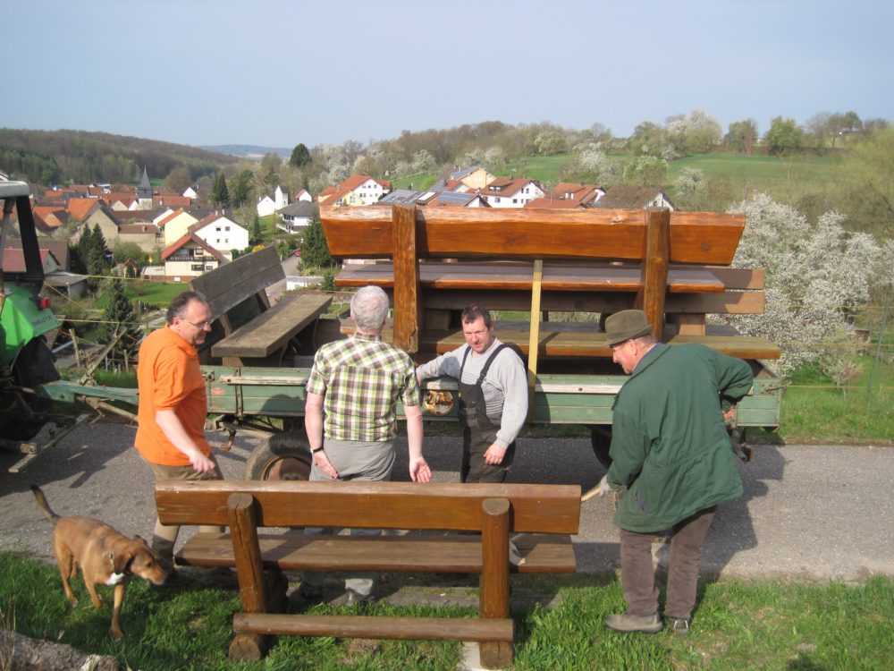 Aufstellung von Sitzbänken rund um Bahnbrücken – Bahnbrücken | Stadt ...